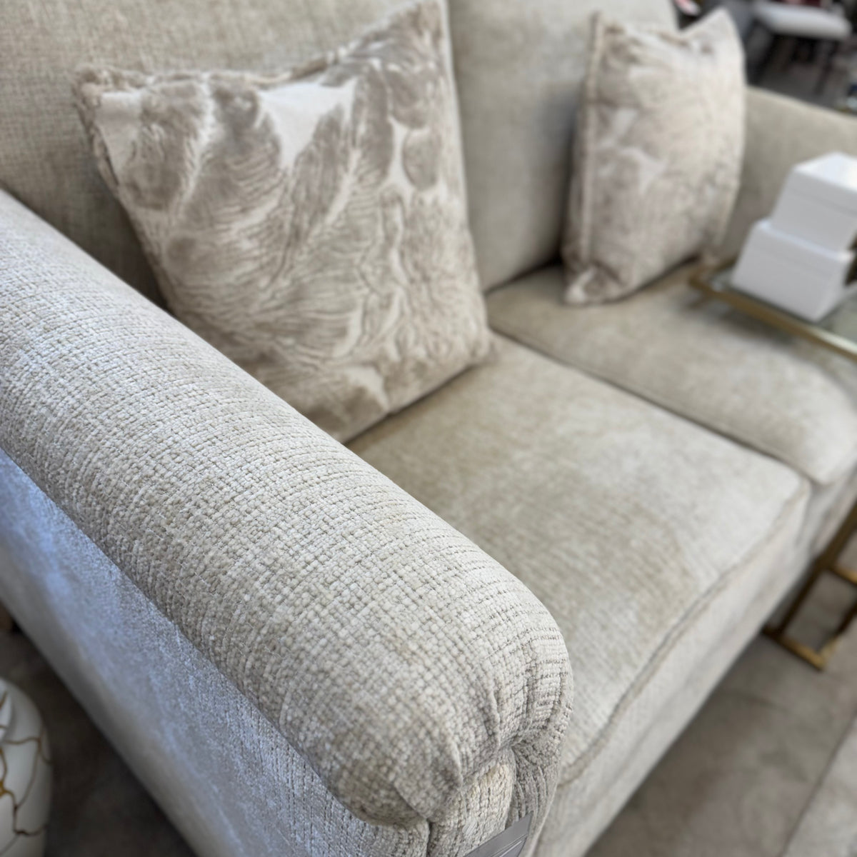Darwin 2 Seater Pearl Sofa – My Home Rocks