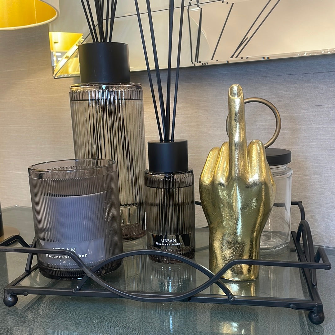 Gold Middle Finger – My Home Rocks