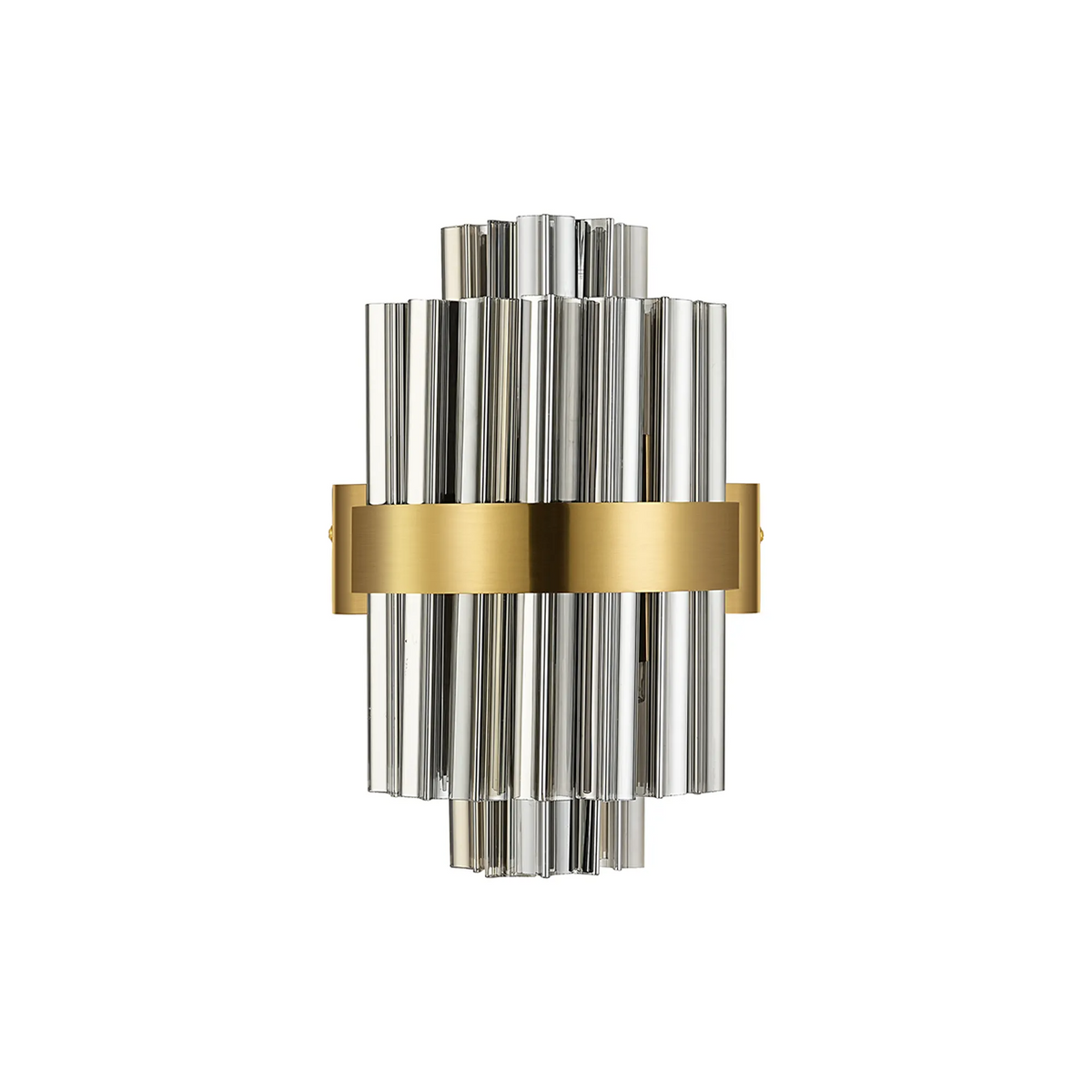 Kade Wall Light Brass - Smoked Glass – My Home Rocks