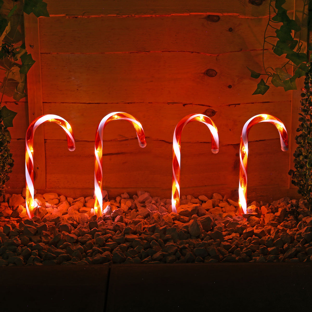 x4 Candy Cane Stake Lights – My Home Rocks