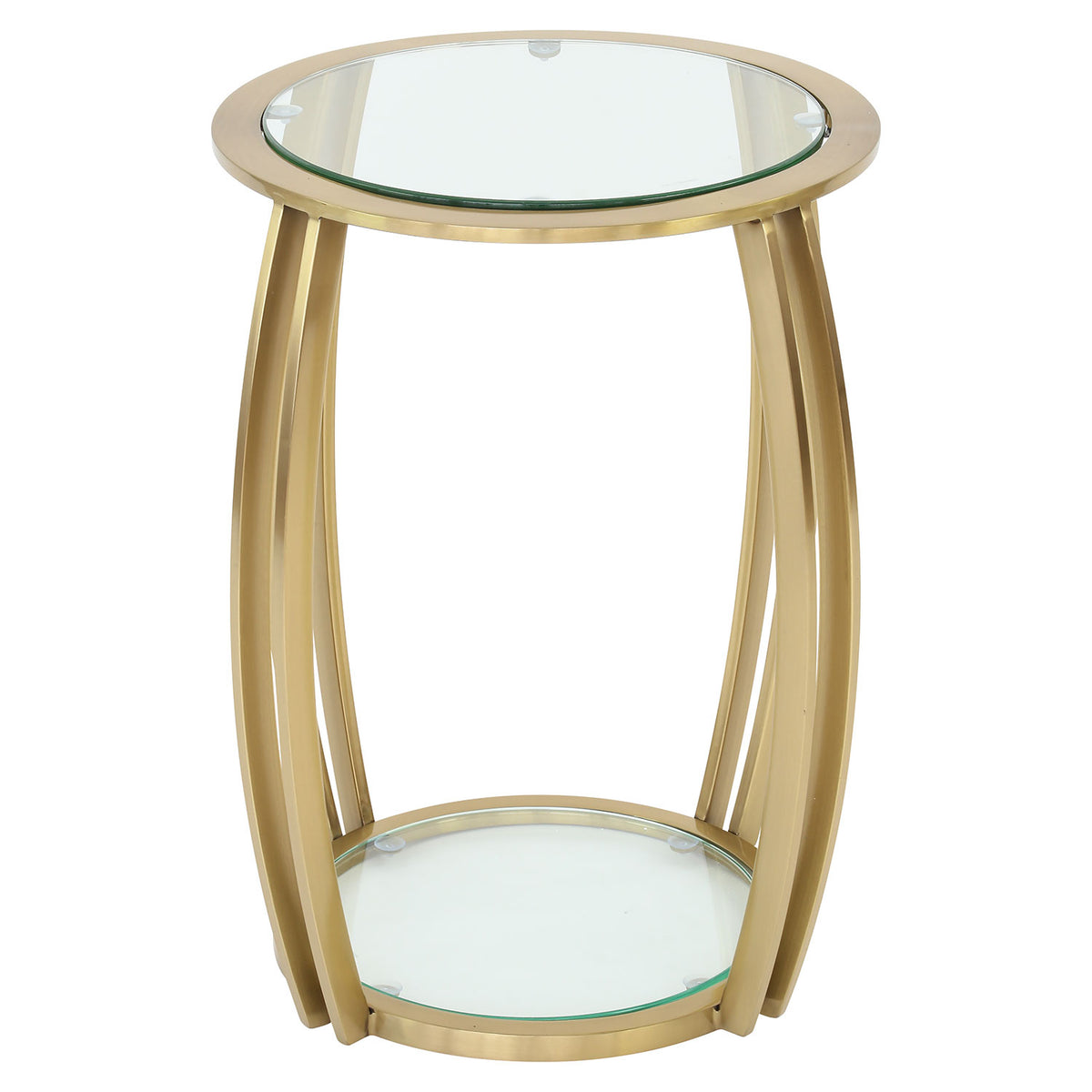 Scarlett Gold & Glass Side Table – My Home Rocks