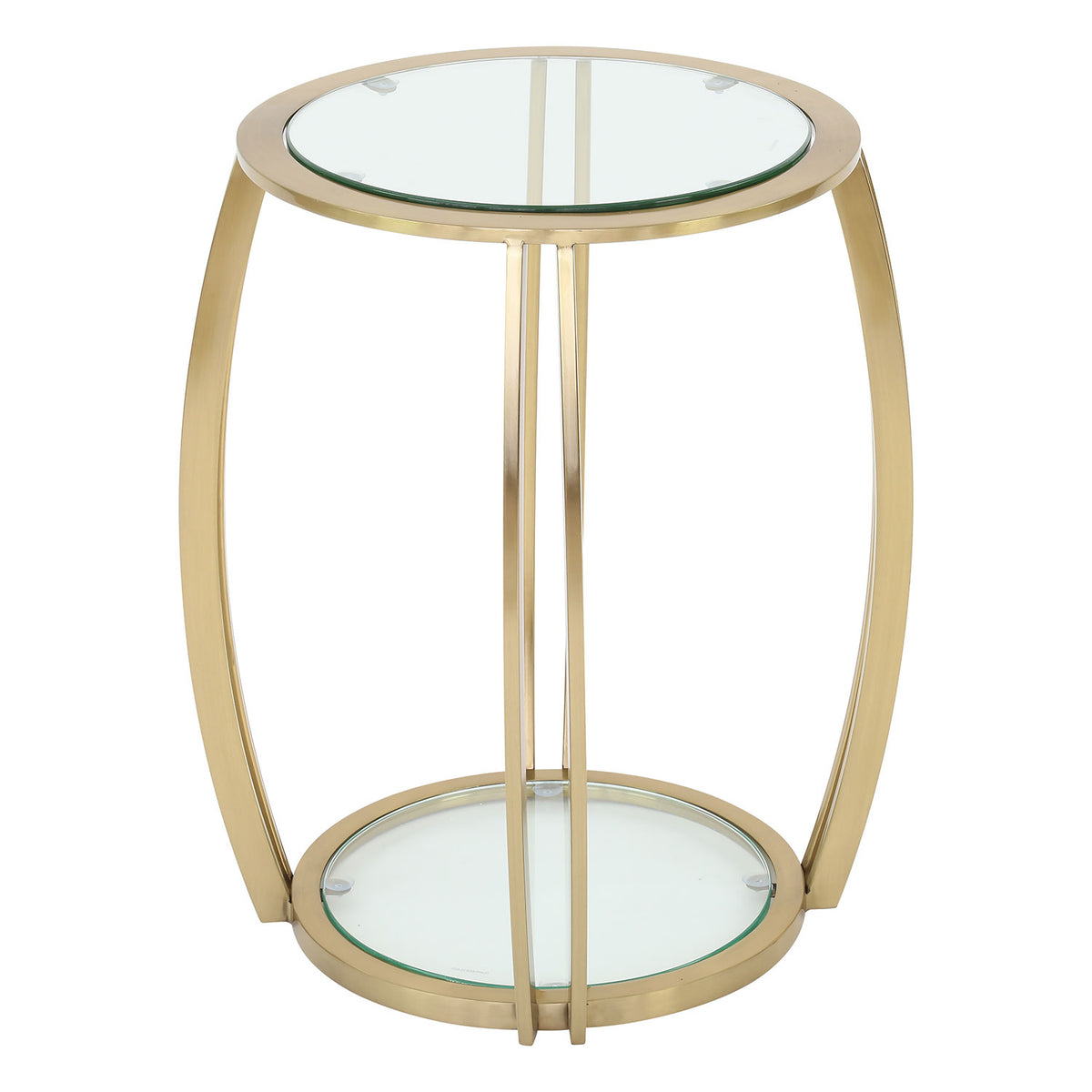 Scarlett Gold & Glass Side Table – My Home Rocks