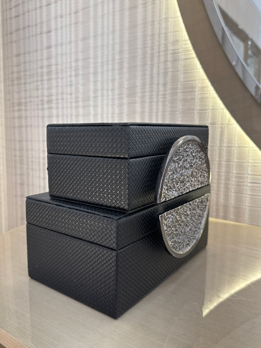 Nickel Dimple Box Set - Black – My Home Rocks