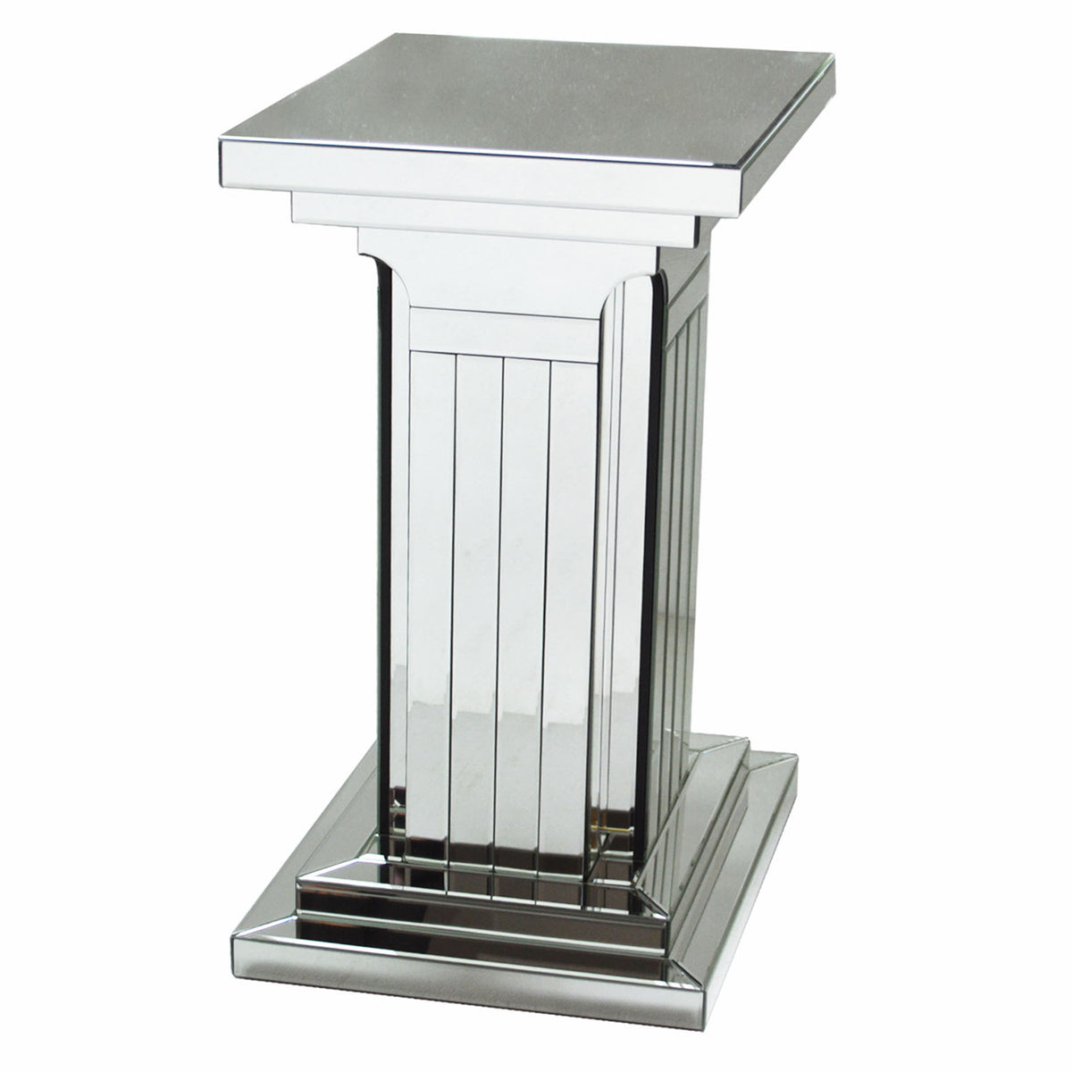 Mirrored Pedestal – My Home Rocks