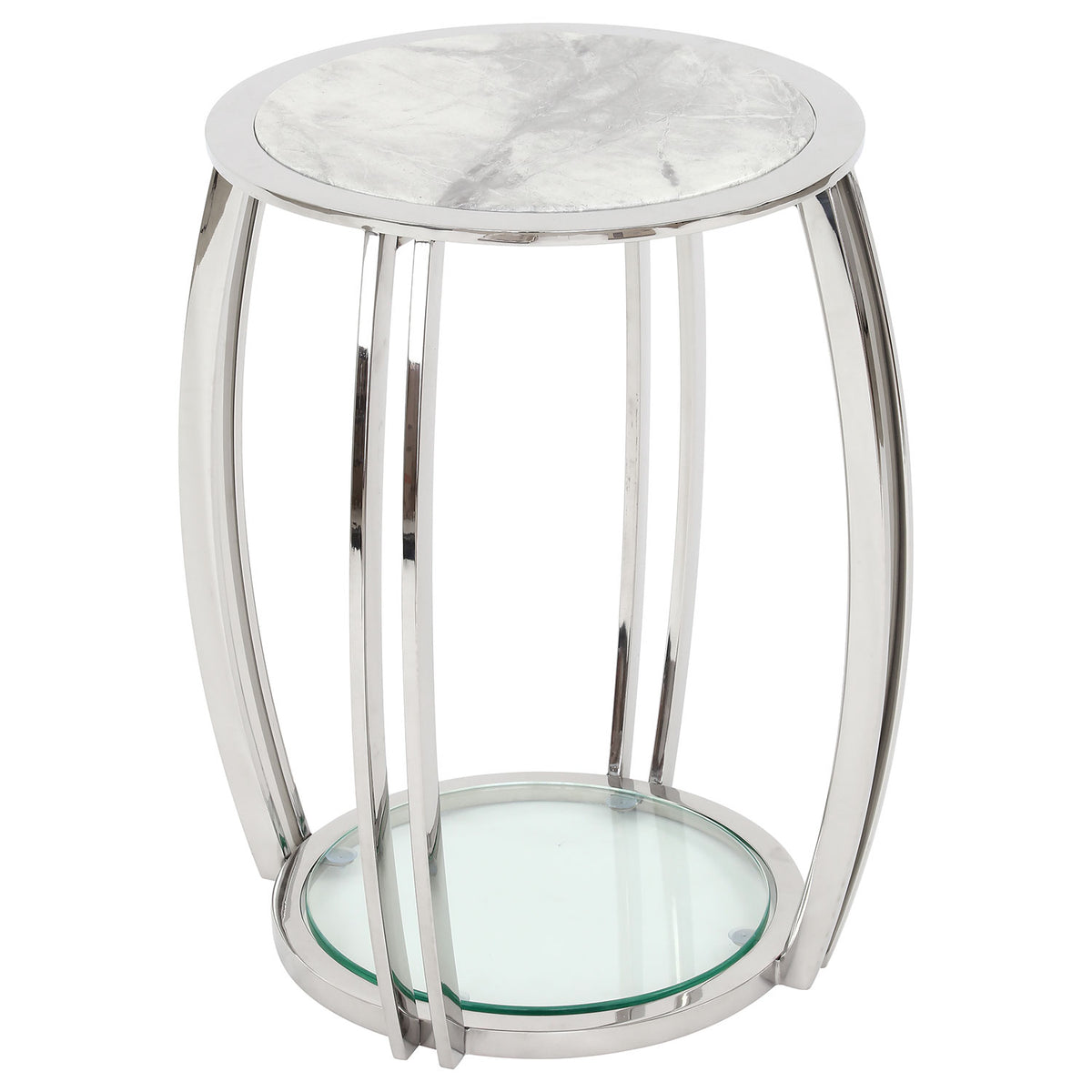 Scarlett Grey Marble Side Table – My Home Rocks