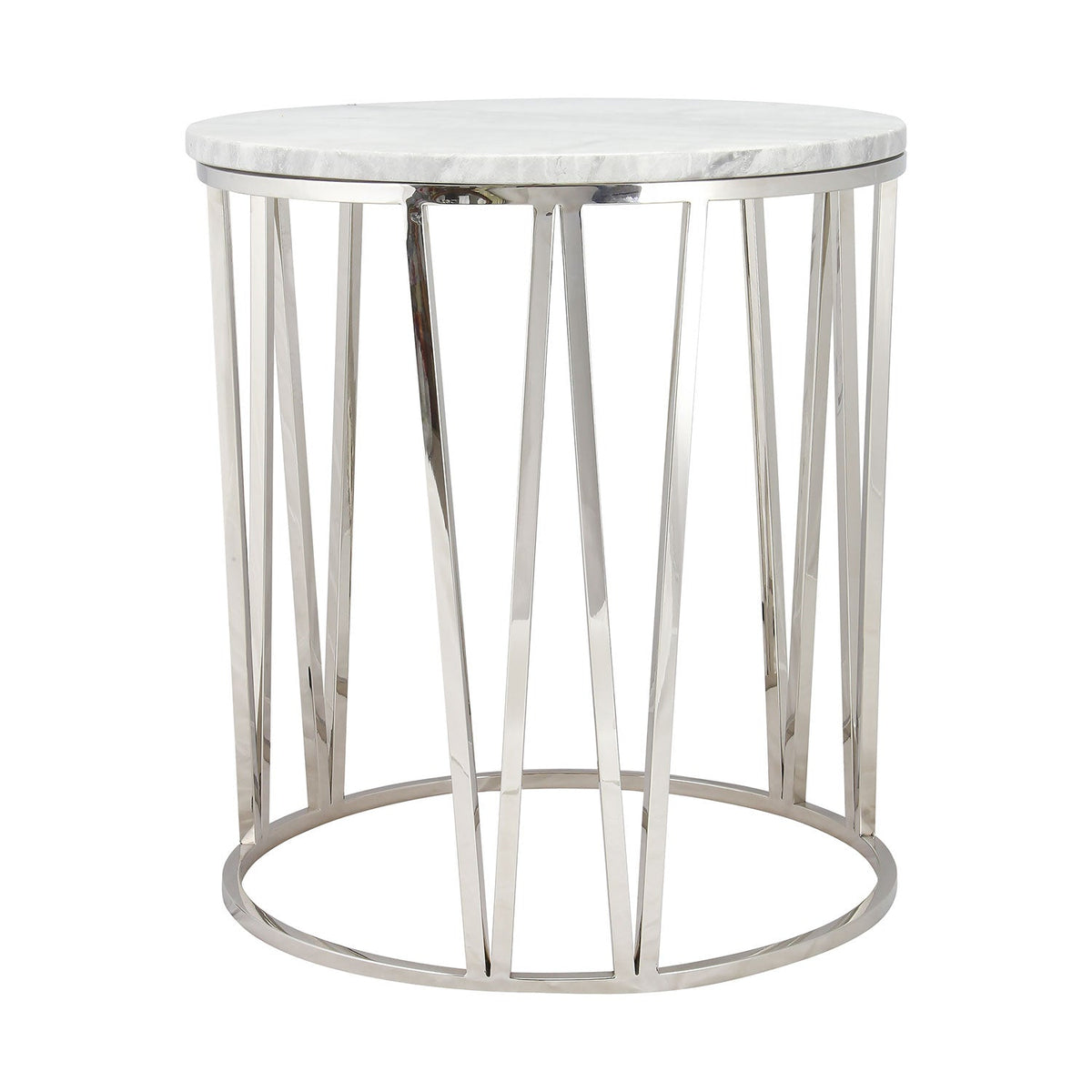 Mila Side Table - Grey Marble – My Home Rocks