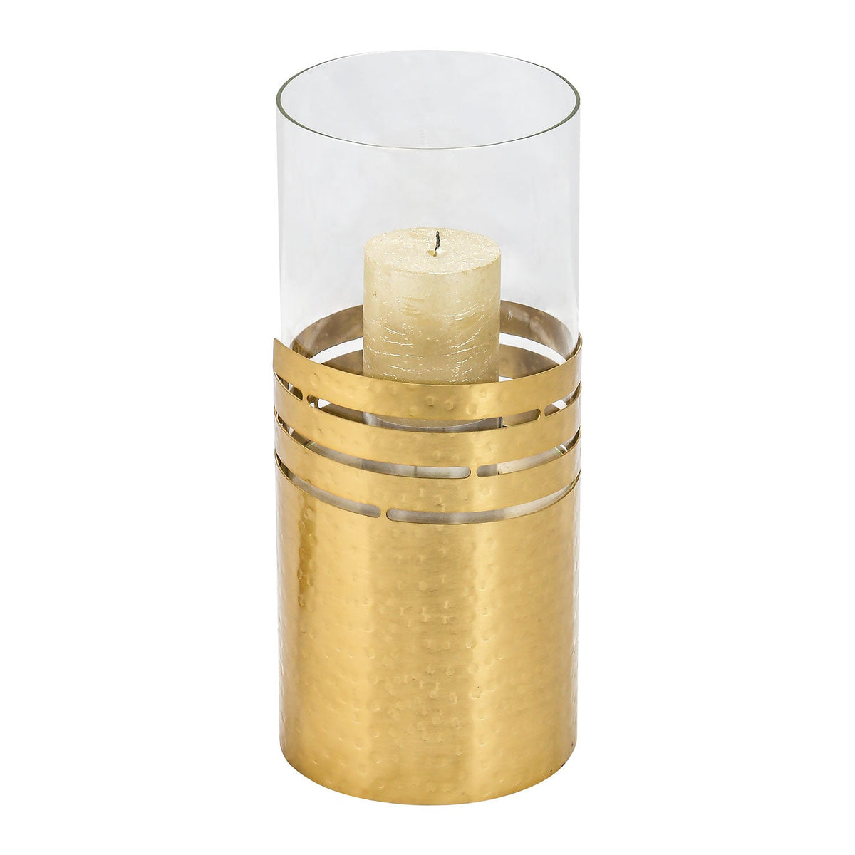 Dimple Ring Candle Holder - Gold – My Home Rocks