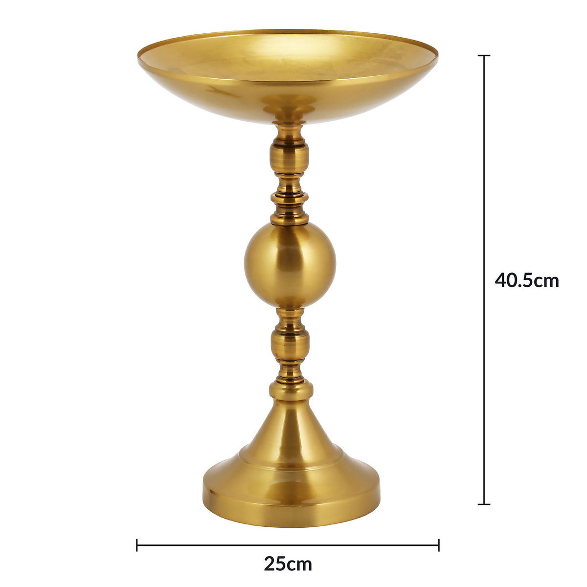 Gold Pillar Bowl Stand – My Home Rocks