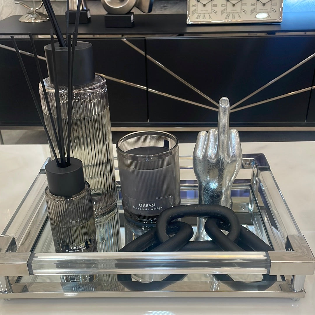 Silver Middle Finger – My Home Rocks