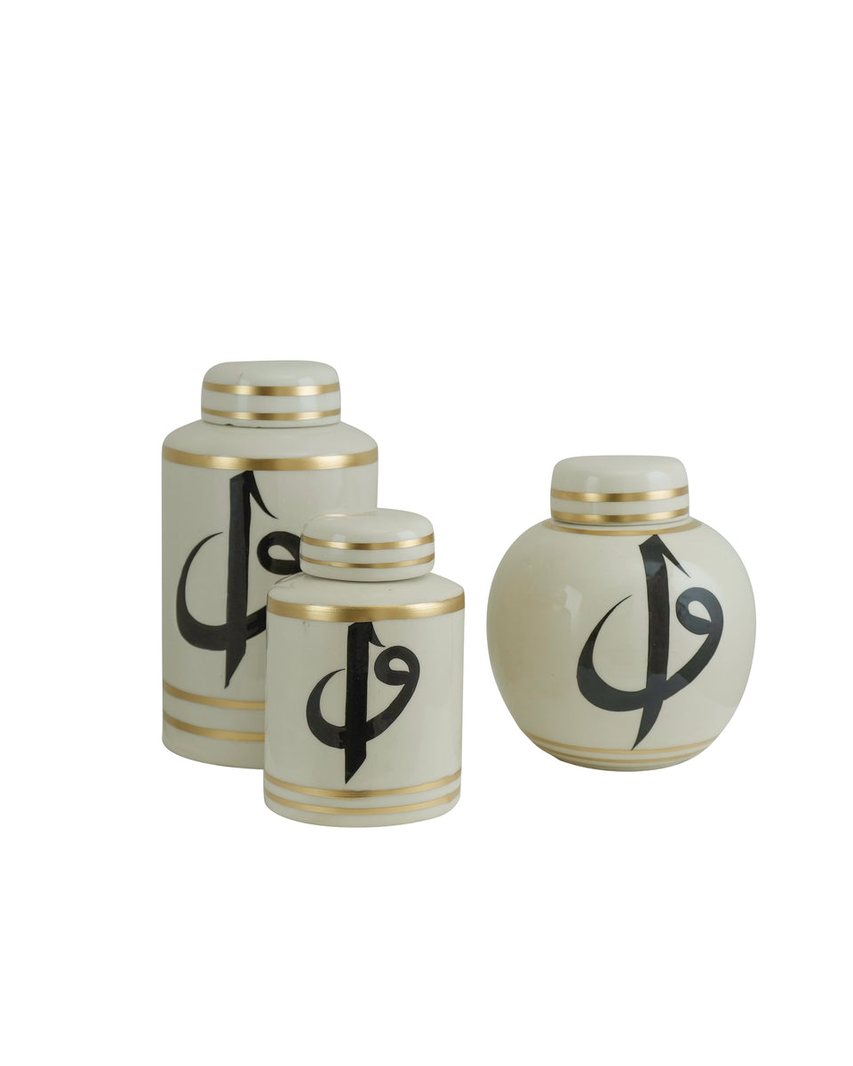 Arabic Jars Set of 3 – My Home Rocks