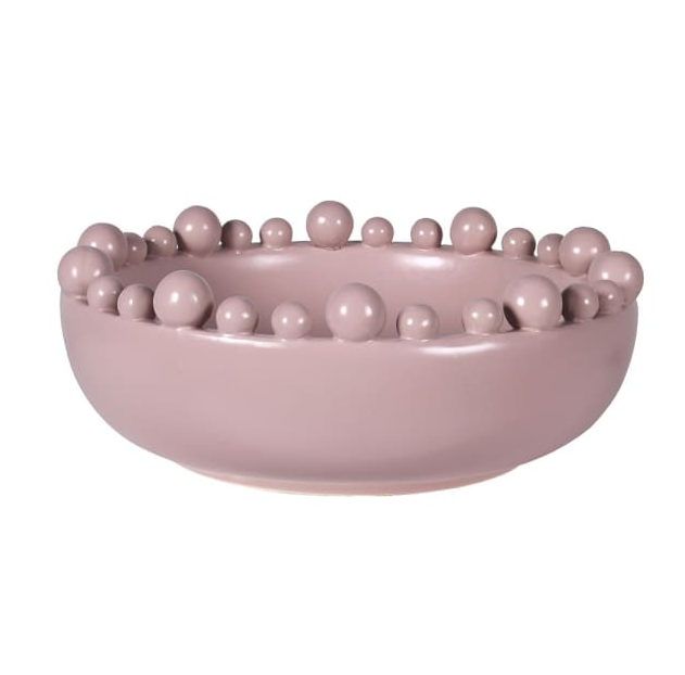Matte Pink Bobble Bowl – My Home Rocks