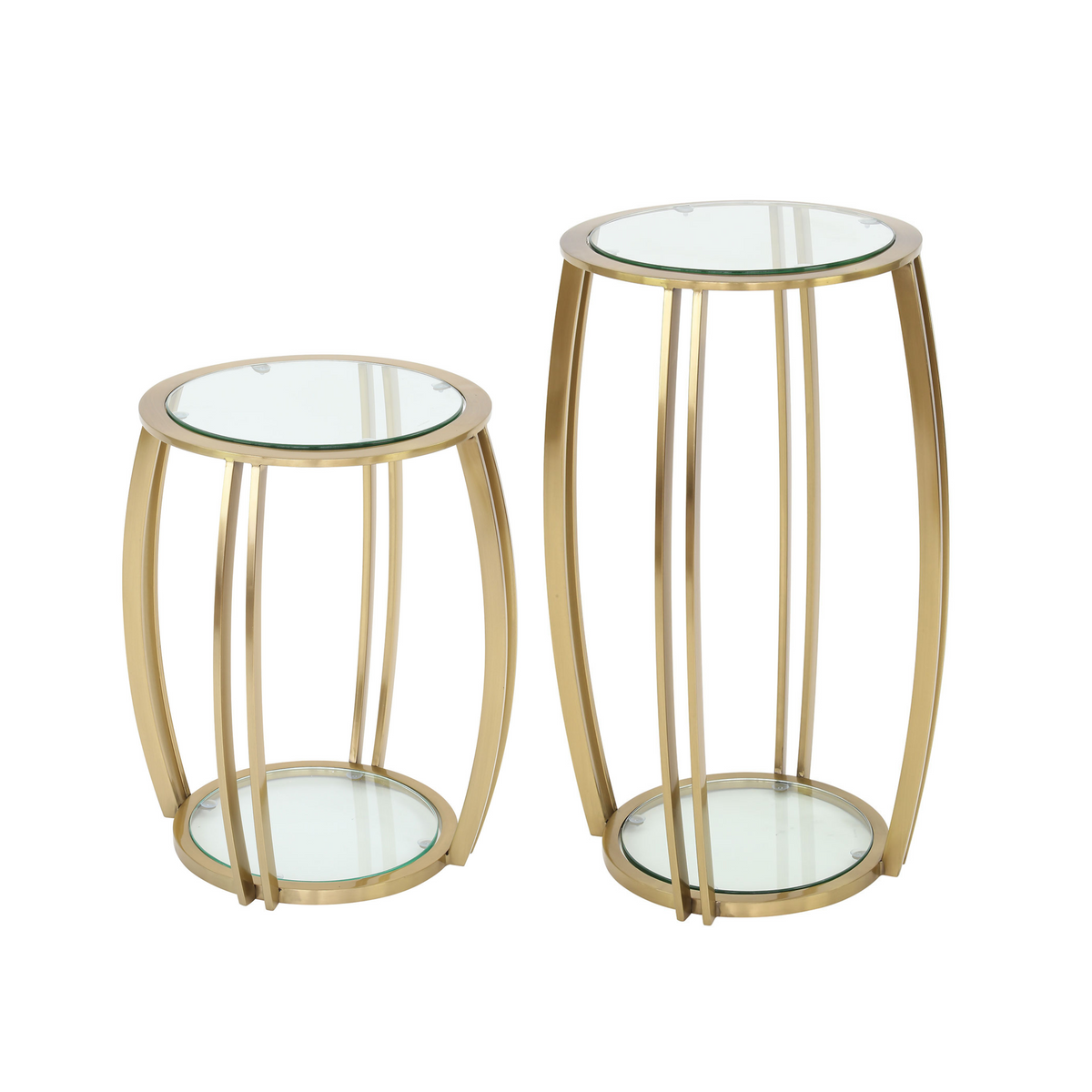 Scarlett Gold & Glass Side Table – My Home Rocks